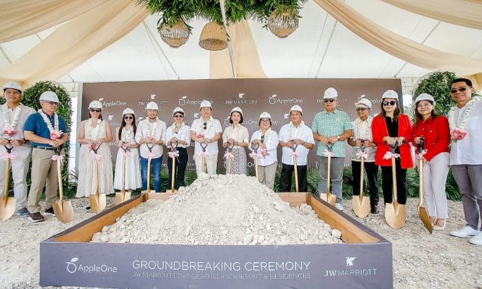 AppleOne breaks ground on Bohol JW Marriott properties - Property Report