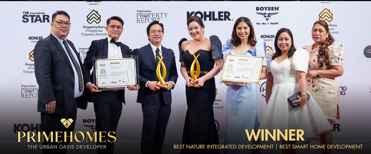 Primehomes scores 2 wins in top Ph property awards - Property Report